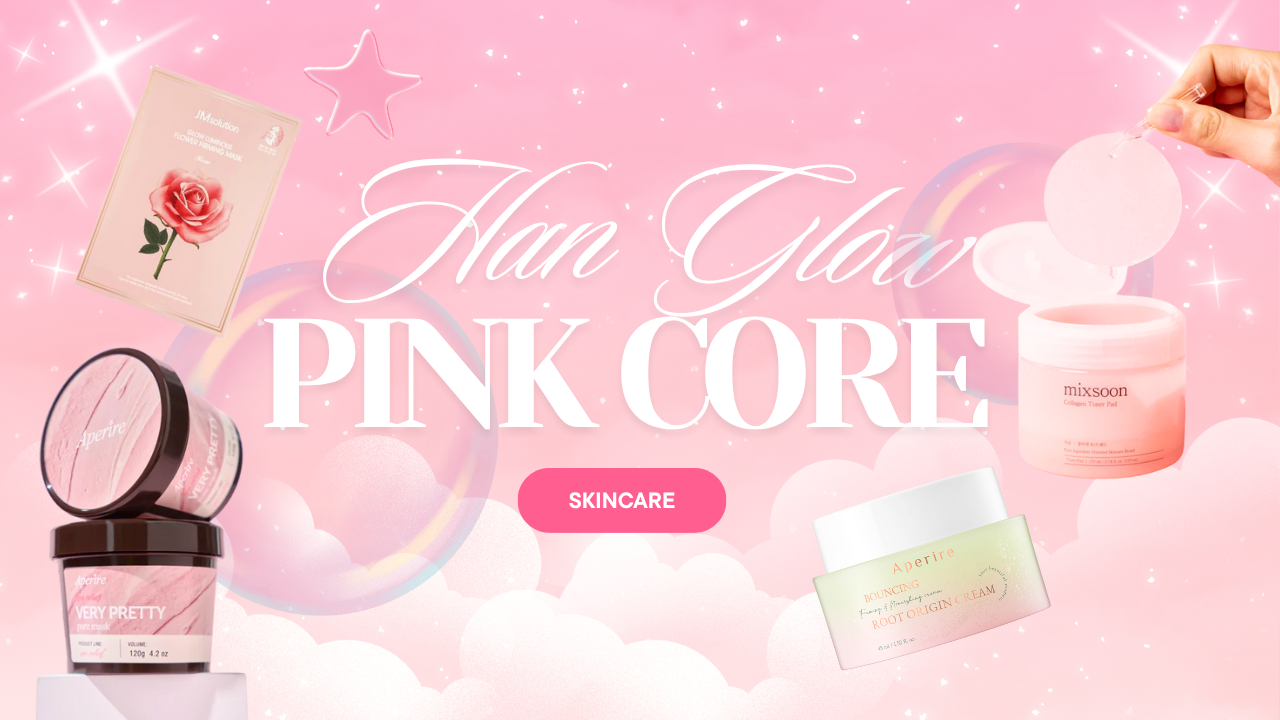 Pink Core skincare in Han Glow – HAN GLOW